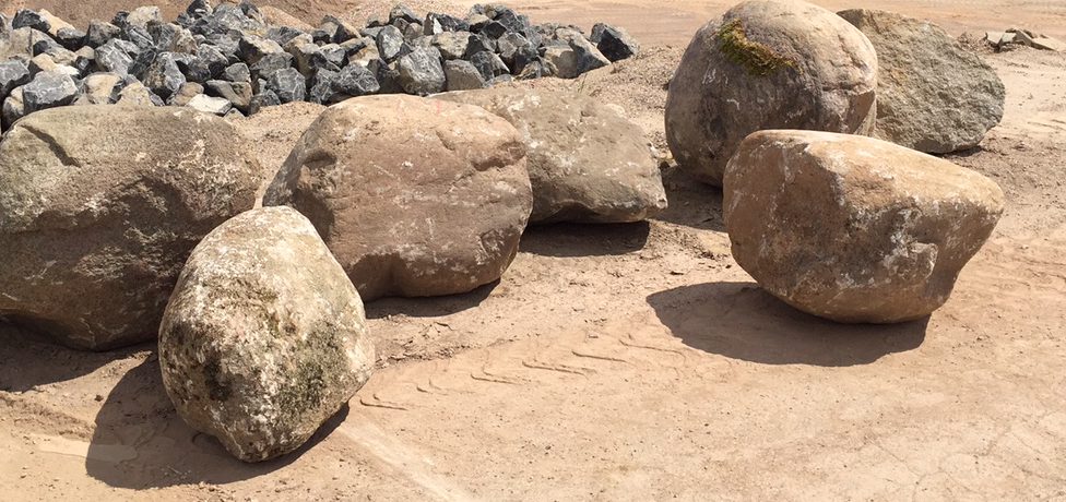 Graniet findlinge - De Beijer